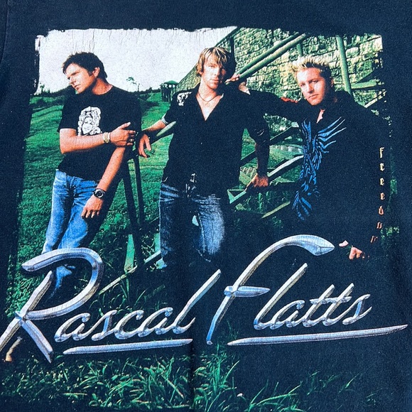 Gildan | Shirts | Rascal Flatts Official Tour Merch Heres To You Tour ...